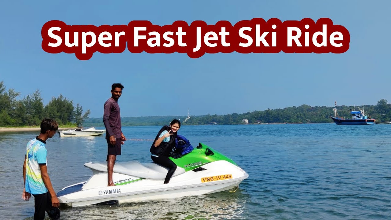 Super Fast Jet Ski Ride | Sarjekot Jetty | सर्जेकोट बंदर | Malvan ...