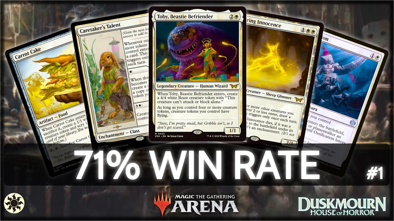 ⚪ Mono White Tokens, 71% Win Rate, part 1 | MTG Arena | Explorer | BO3 ...