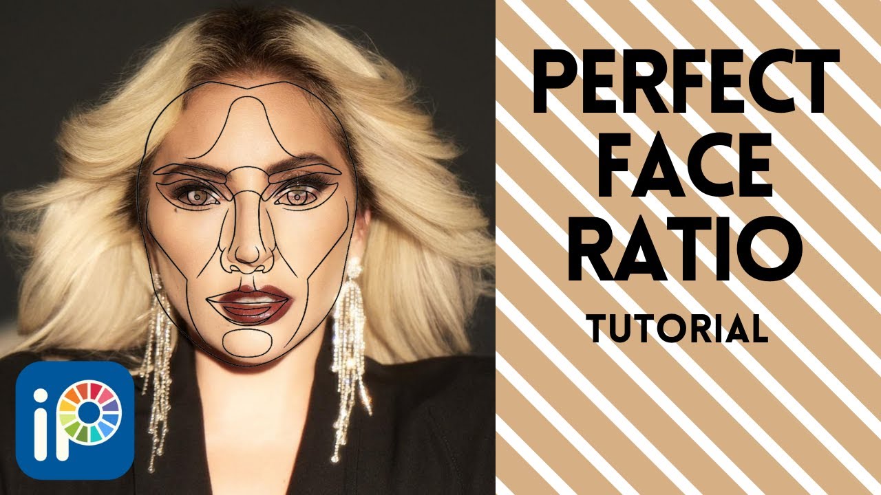 How to edit Perfect Face Ratio on Ibis Paint X | Golden ratio ...