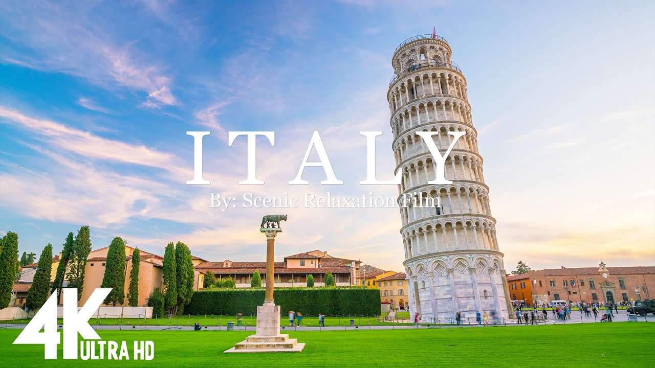 Italy 4K - Scenic Relaxation Film With Calming Music (4K Video Ultra HD ...