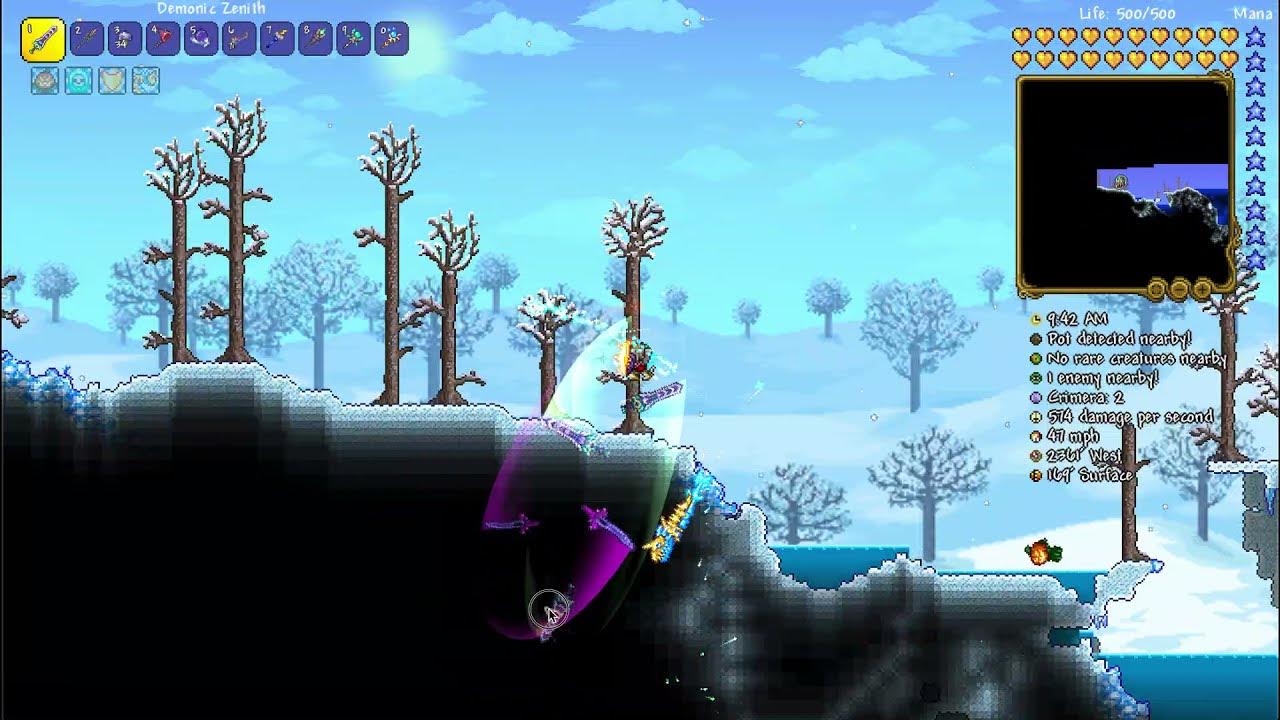 (1.4.2.3) How to find Enchanted Sword Shrine in Terraria - YouTube