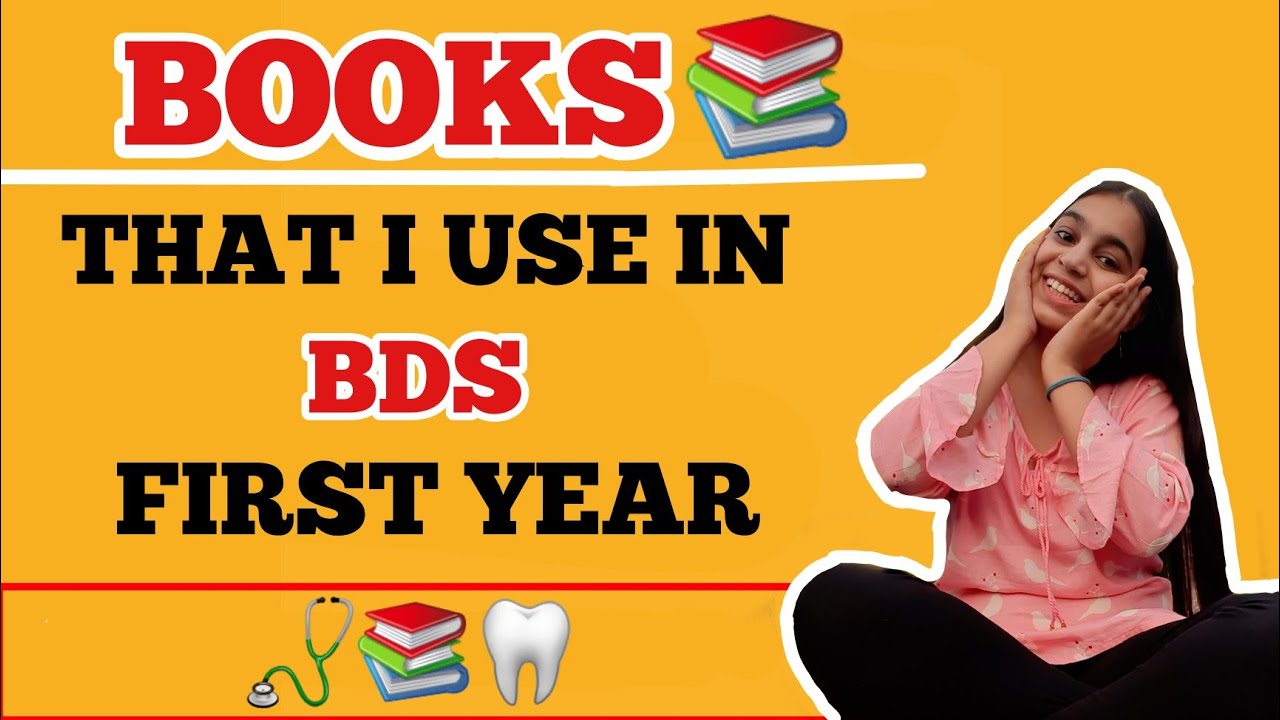 Books that i use in first year BDS - YouTube