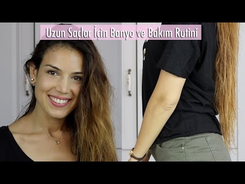 Uzun Saçlar İçin Banyo ve Bakım Rutini