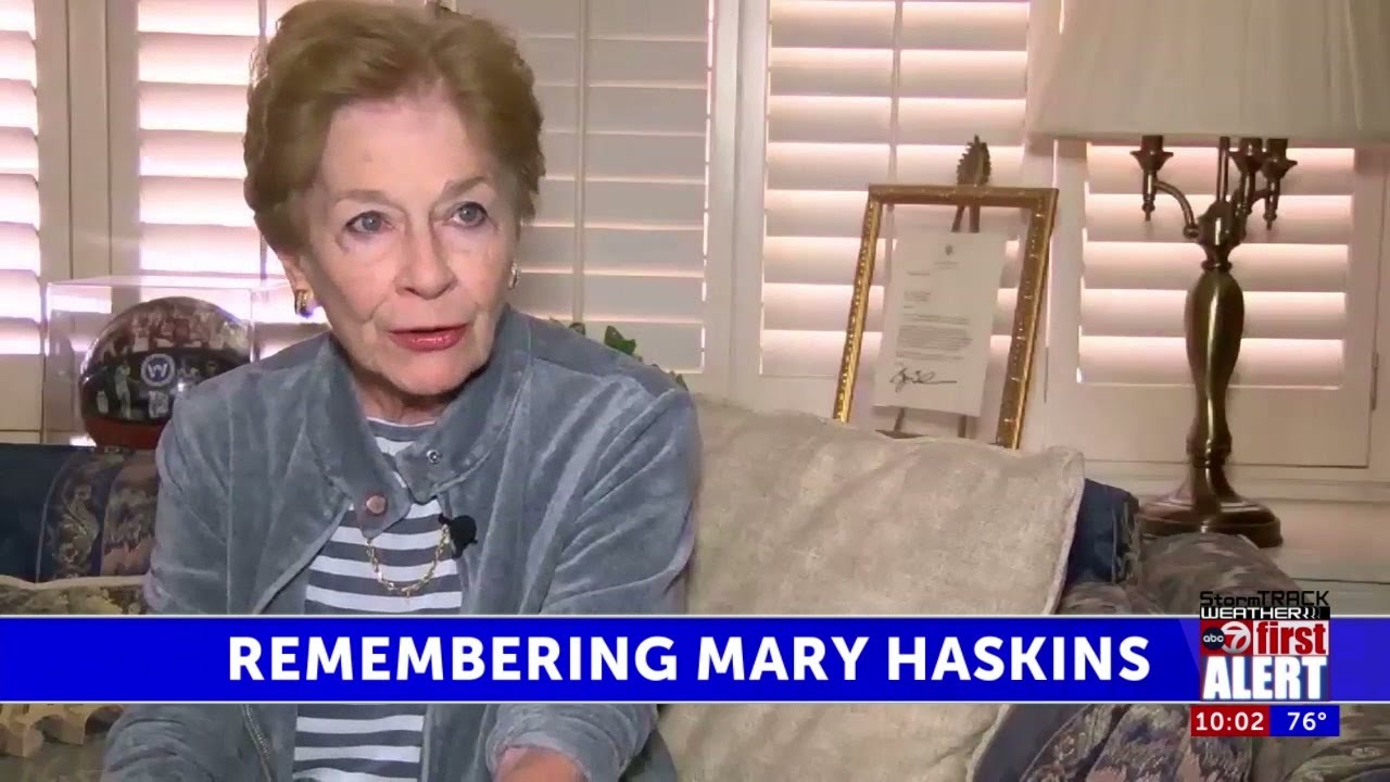 Mary Haskins, wife of Don Haskins, dead at 93 - YouTube