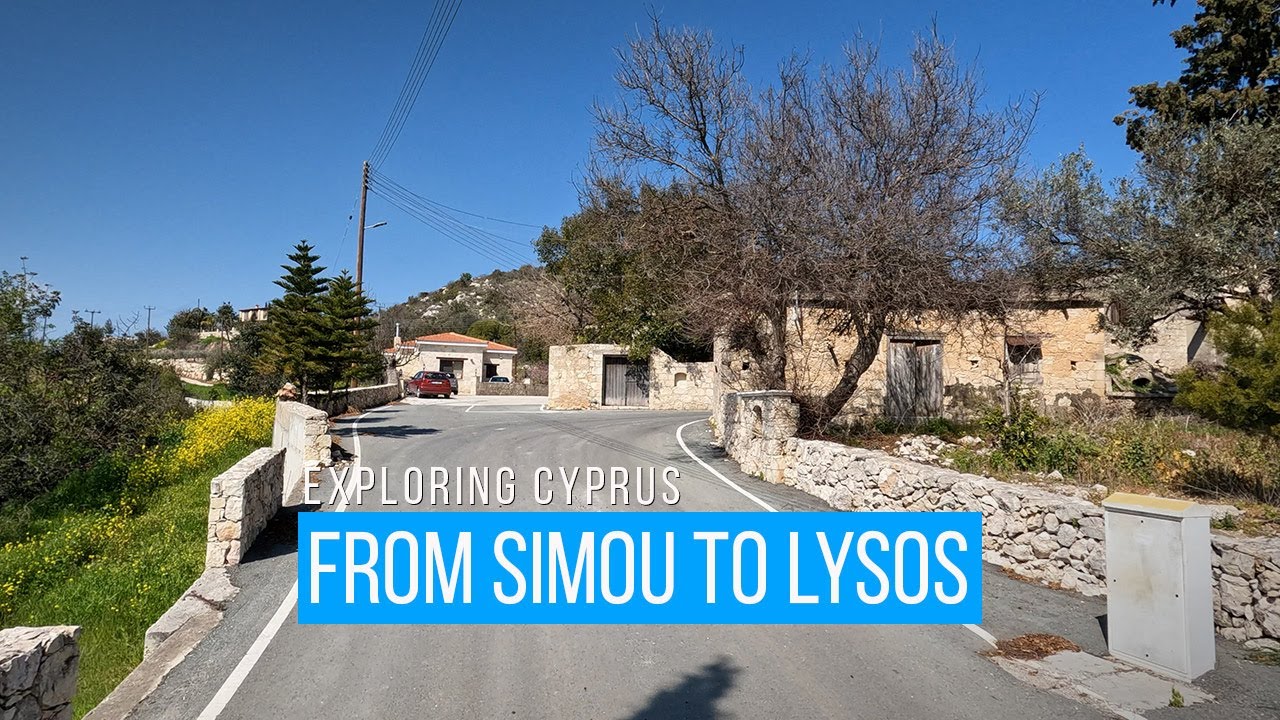 From Simou To Lysos - Cyprus in Bloom! - YouTube