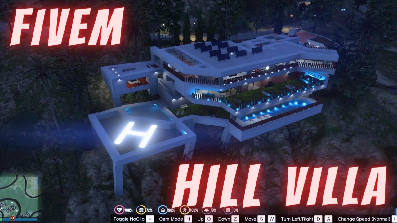 Fivem Hill Villa - Fivem Gang Villa - Fivem villa new - Fivem Gang ...
