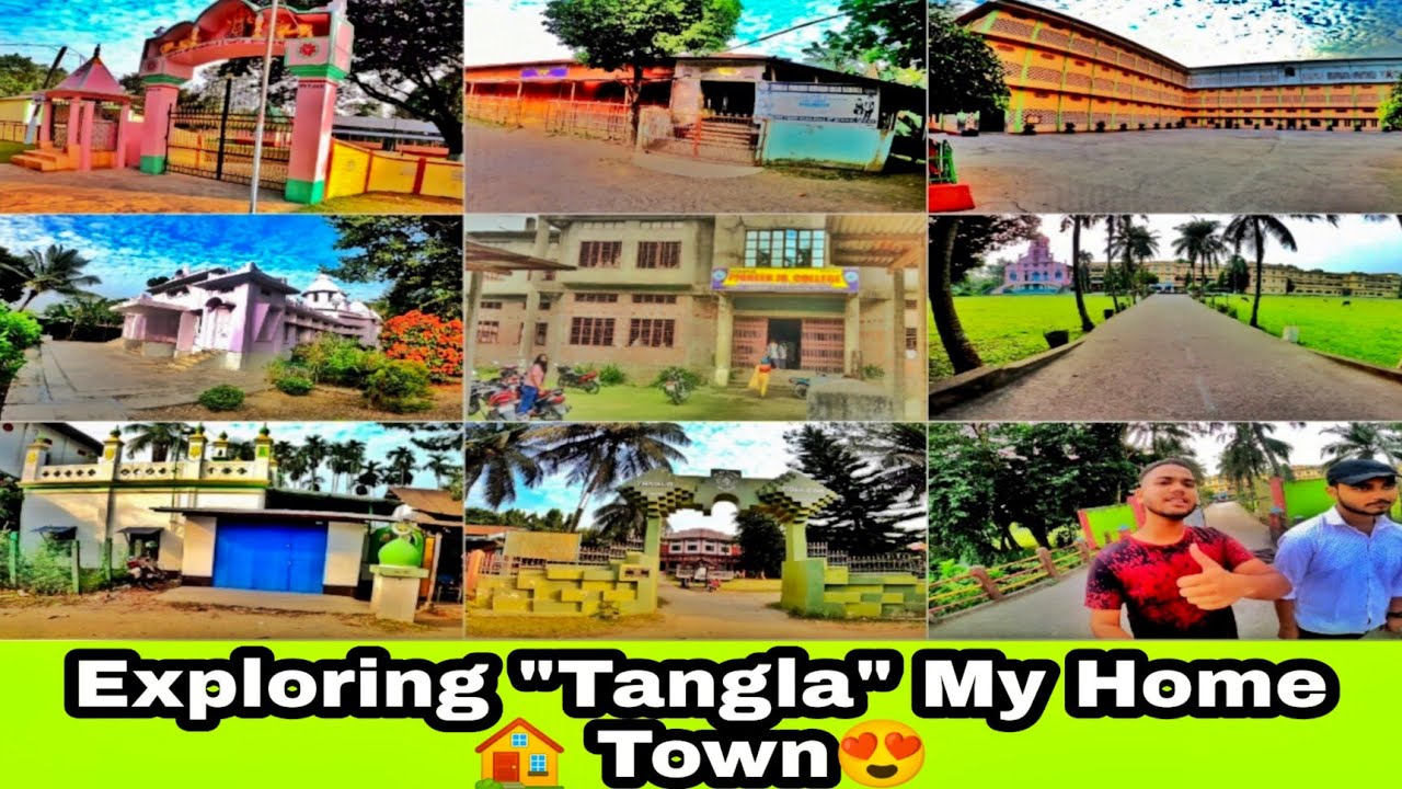 Exploring My Home Town Tangla😍 || TeaBiker Saurav - YouTube