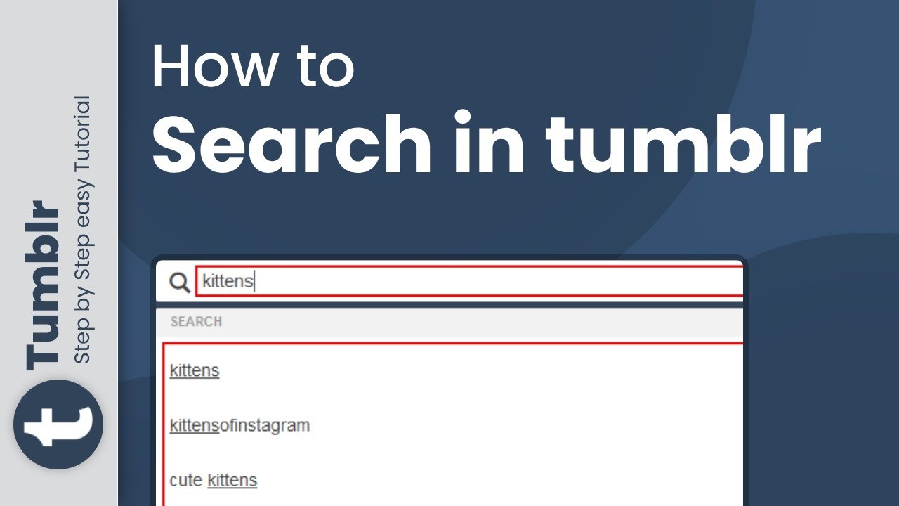 How to search in Tumblr 2024: Tumblr Mastery - YouTube