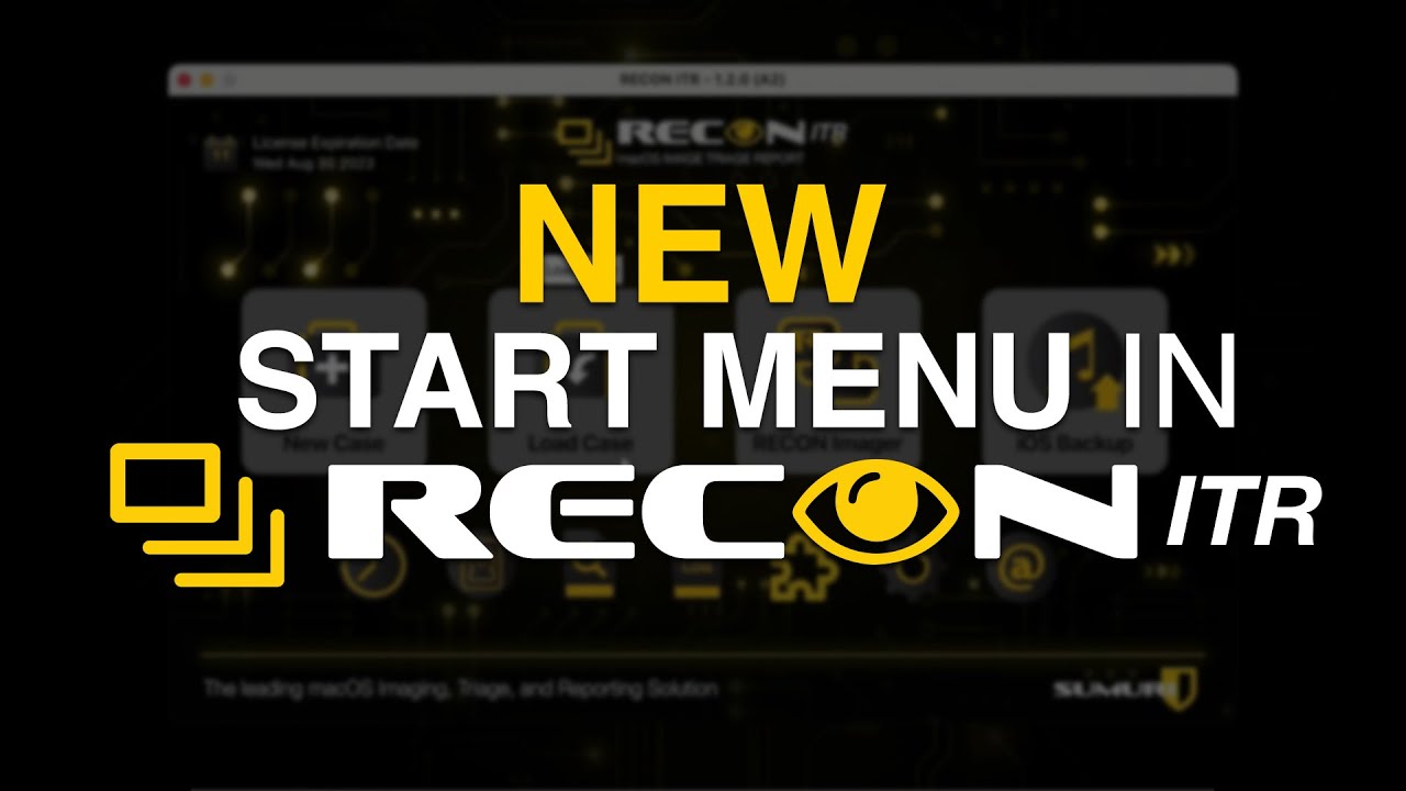 Introducing the new RECON ITR Interface! - YouTube