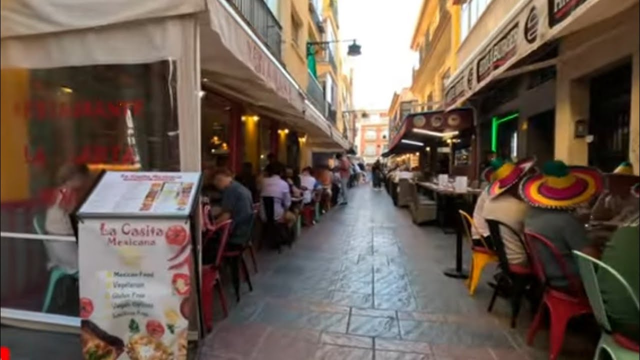 Fabulous Fuengirola Town - Restaurants and Promenade Evening Walk 🇪🇸☀️ ...