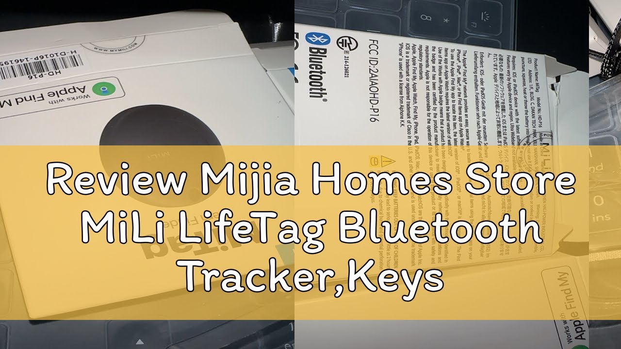 Review Mijia Homes Store MiLi LifeTag Bluetooth Tracker,Keys Finder and ...