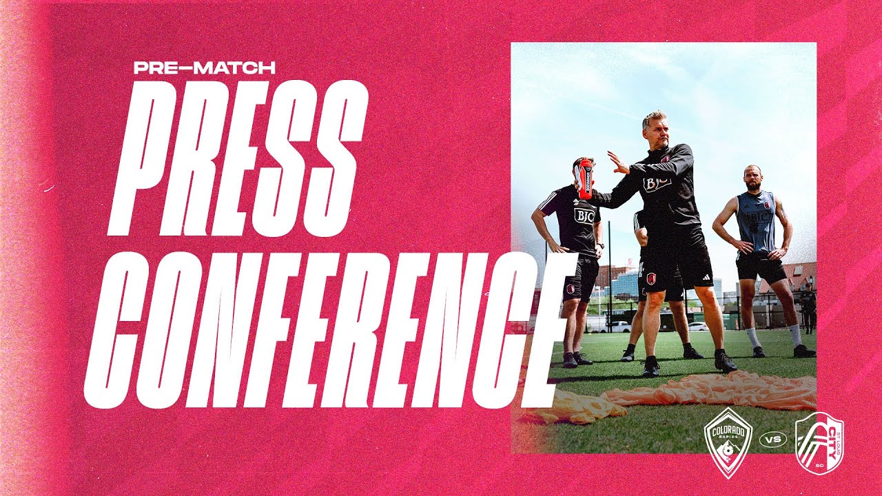 CITY Pre-Match Press Conference: COL vs STL - YouTube