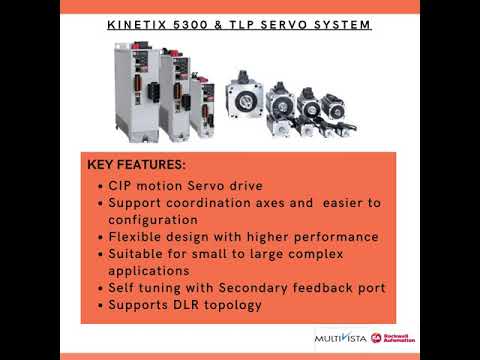 Rockwell Automations Kinetix 5300 & TLP Servo System - YouTube