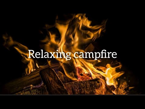 Relaxing campfire sounds,calm, Peaceful,zen, healing stress, campfire ...