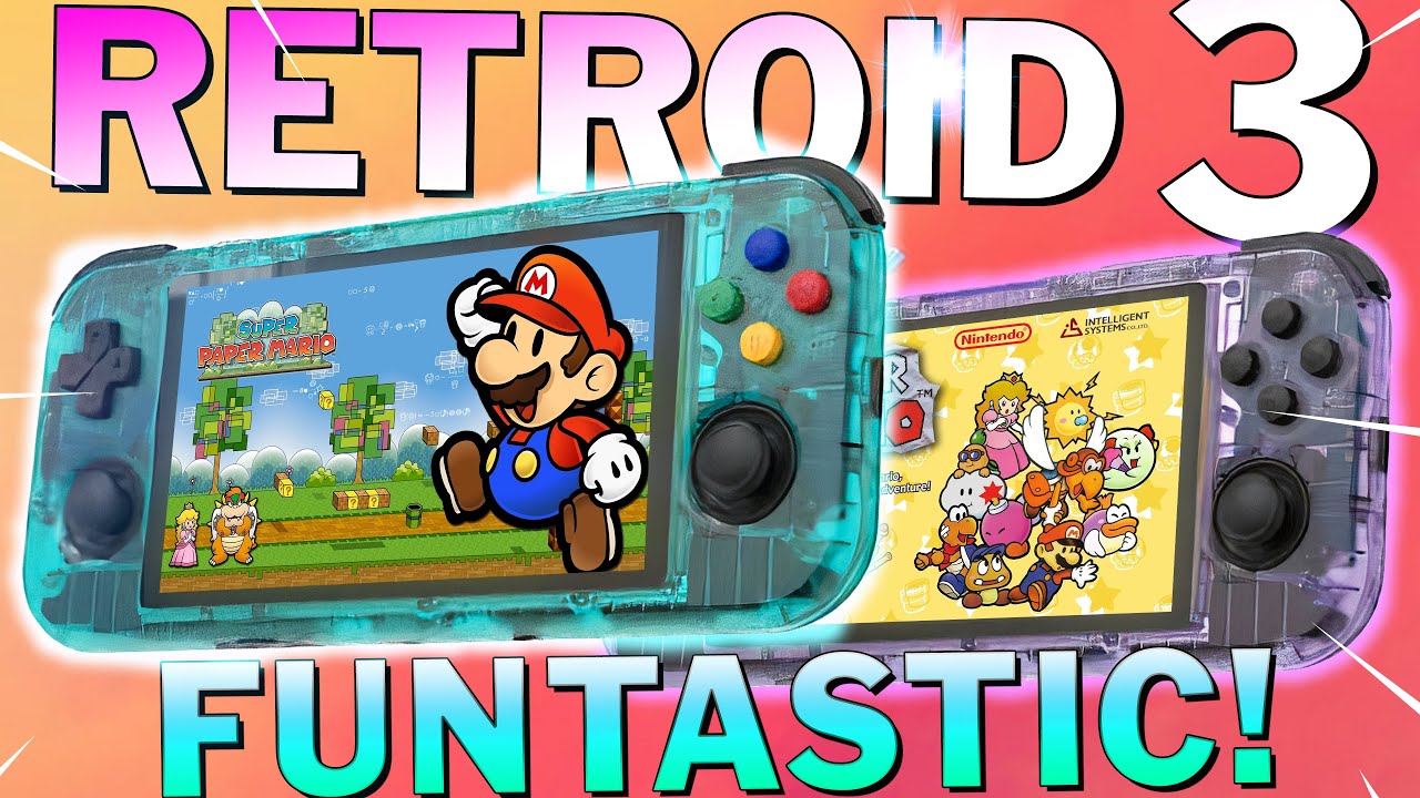 Retroid Pocket 3 Funtastic Colors no final de 2022 ! - YouTube