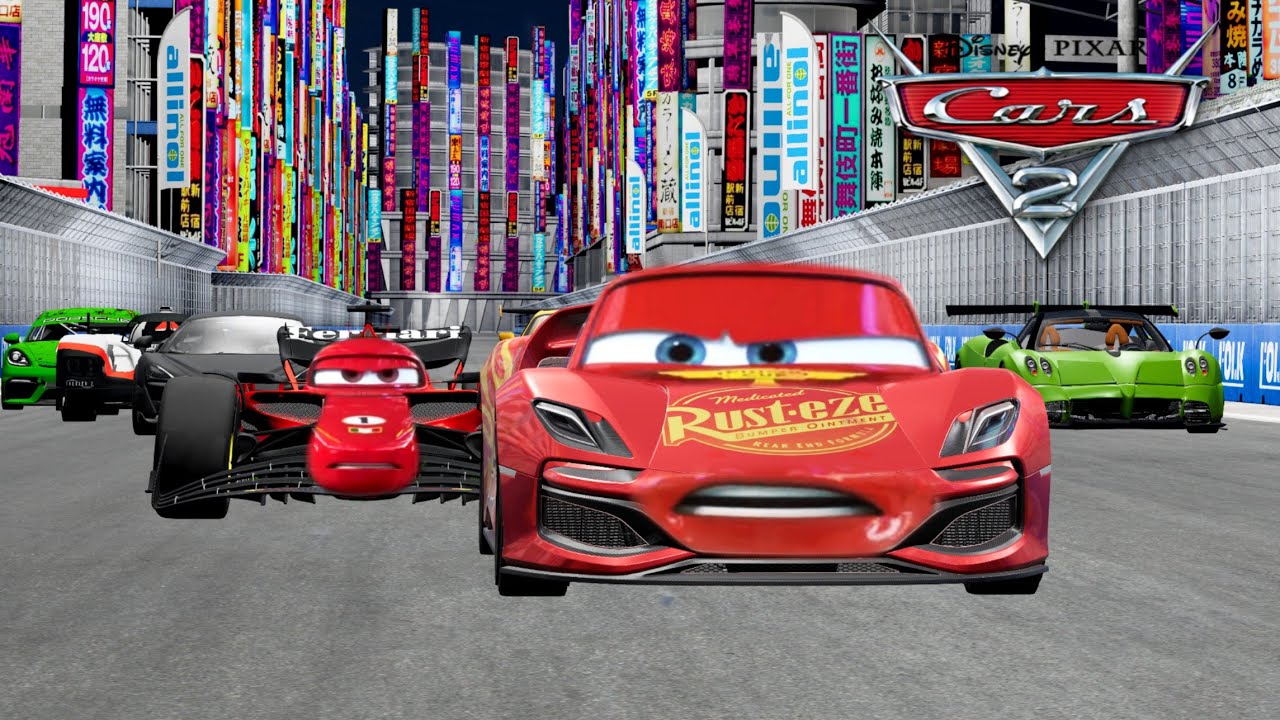 Cars 2 Tokyo Characters at Andrew Mckeown blog