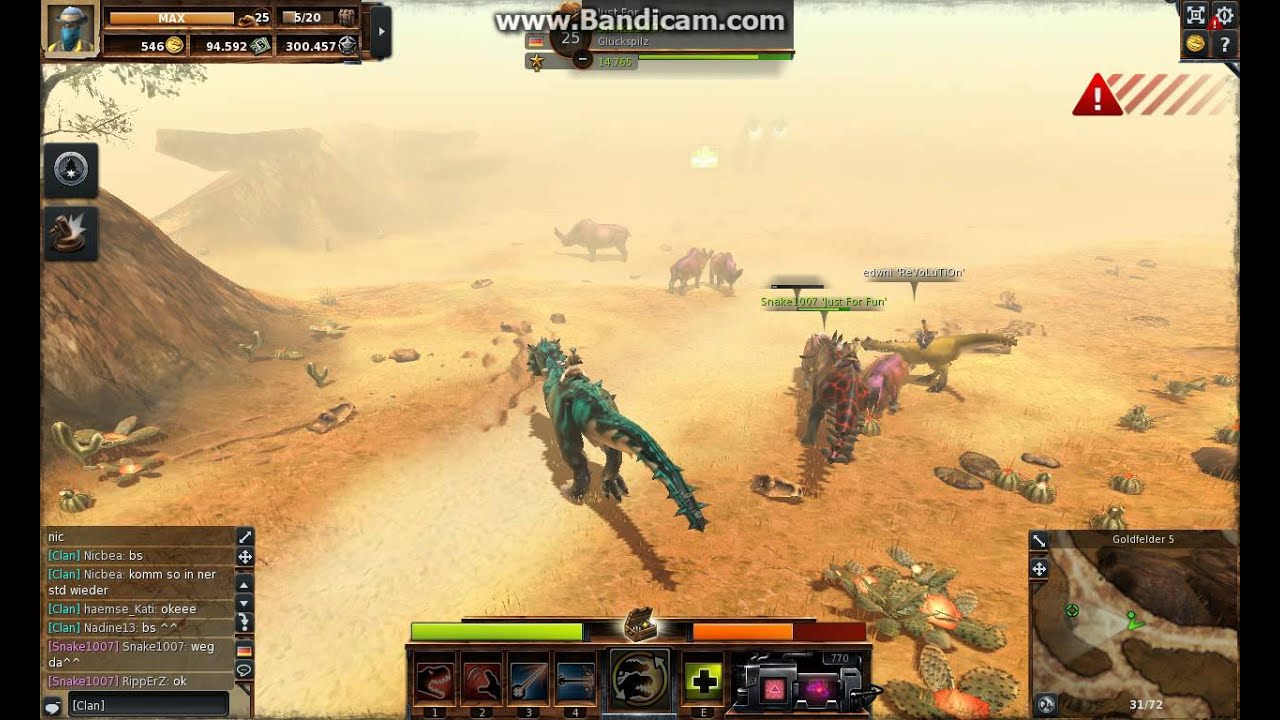 Dino Storm Hunting with T-rex - YouTube