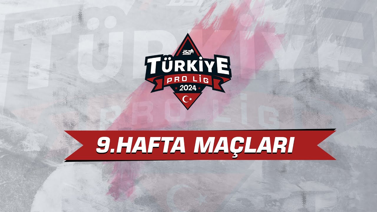 PBST 2024 Sezon-2 Türkiye Pro Lig 9.Hafta - YouTube