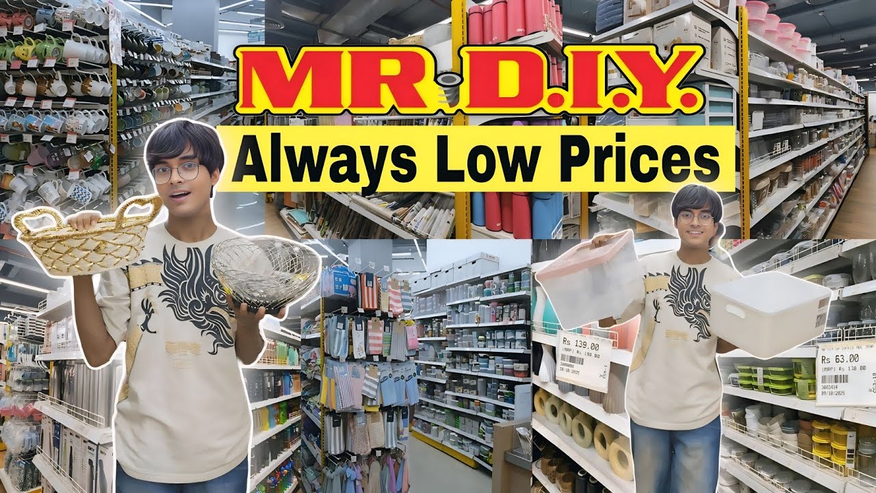 MR.DIY Store Full Tour | Cheapest Home Decor‚ Kitchen Items, Household ...