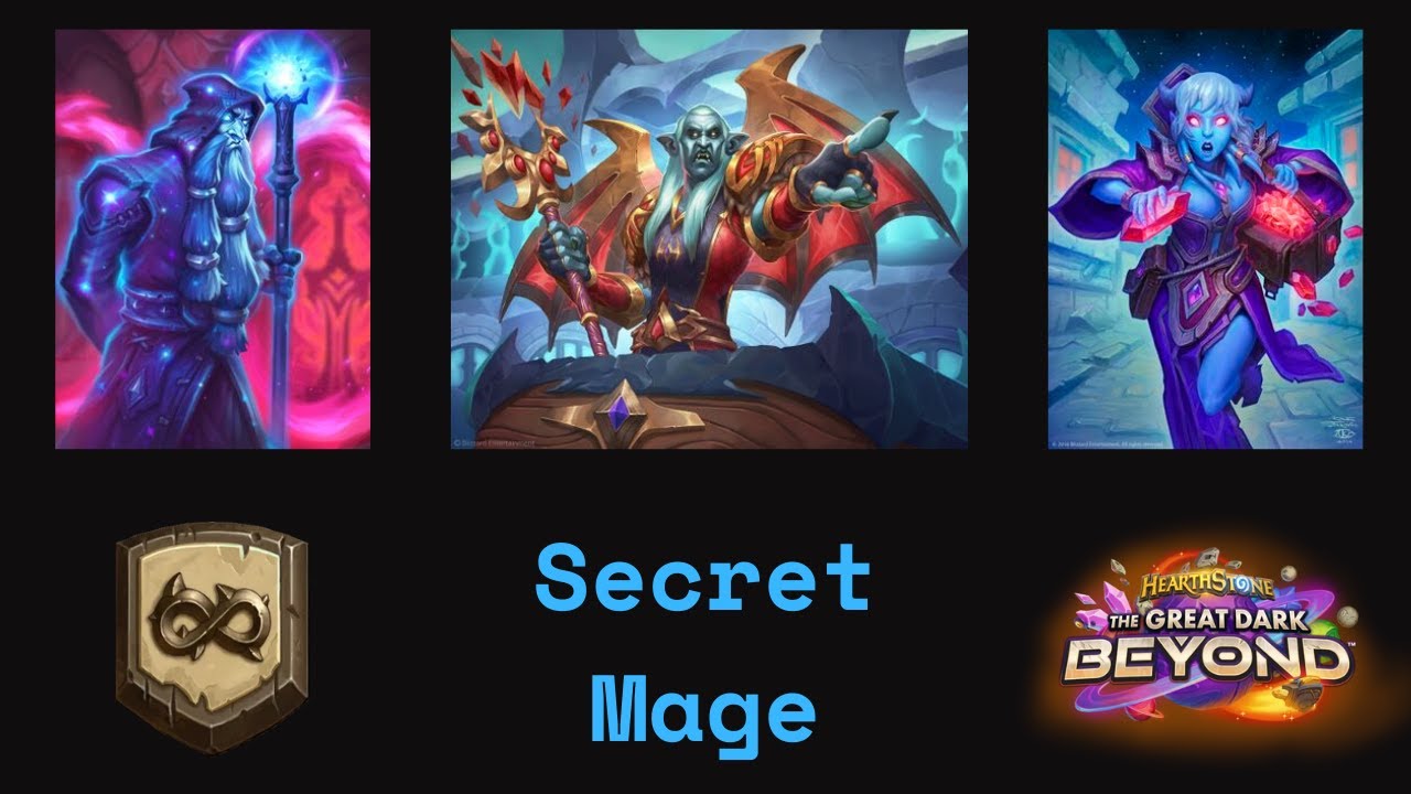 Secret Mage, Good Deck To Reach Legend! (Hearthstone Wild) - YouTube