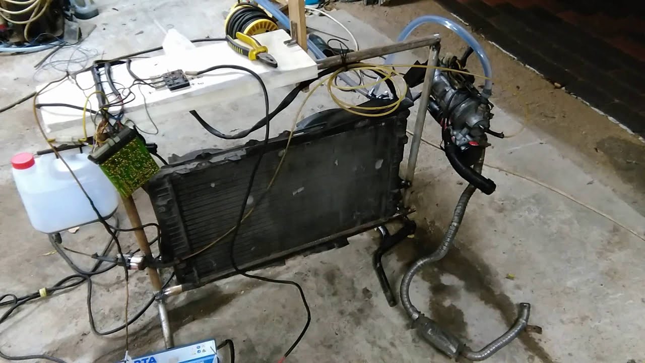 Webasto DBW46 first start on bench - YouTube