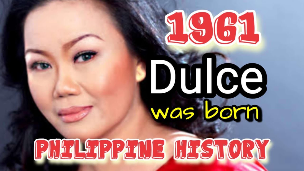 1961 Dulce "Asia’s Timeless Diva" was born in Pardo Cebu City, Filipino History - YouTube