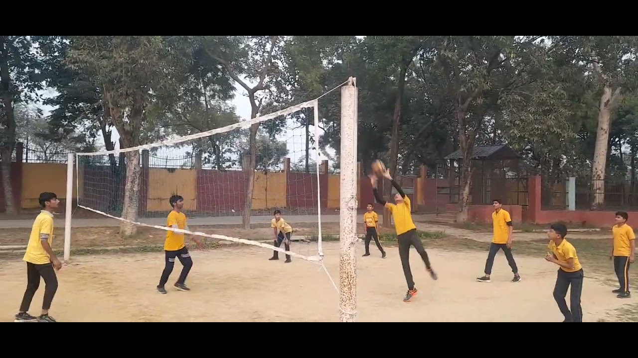 Junior Volleyball Practise Match - YouTube