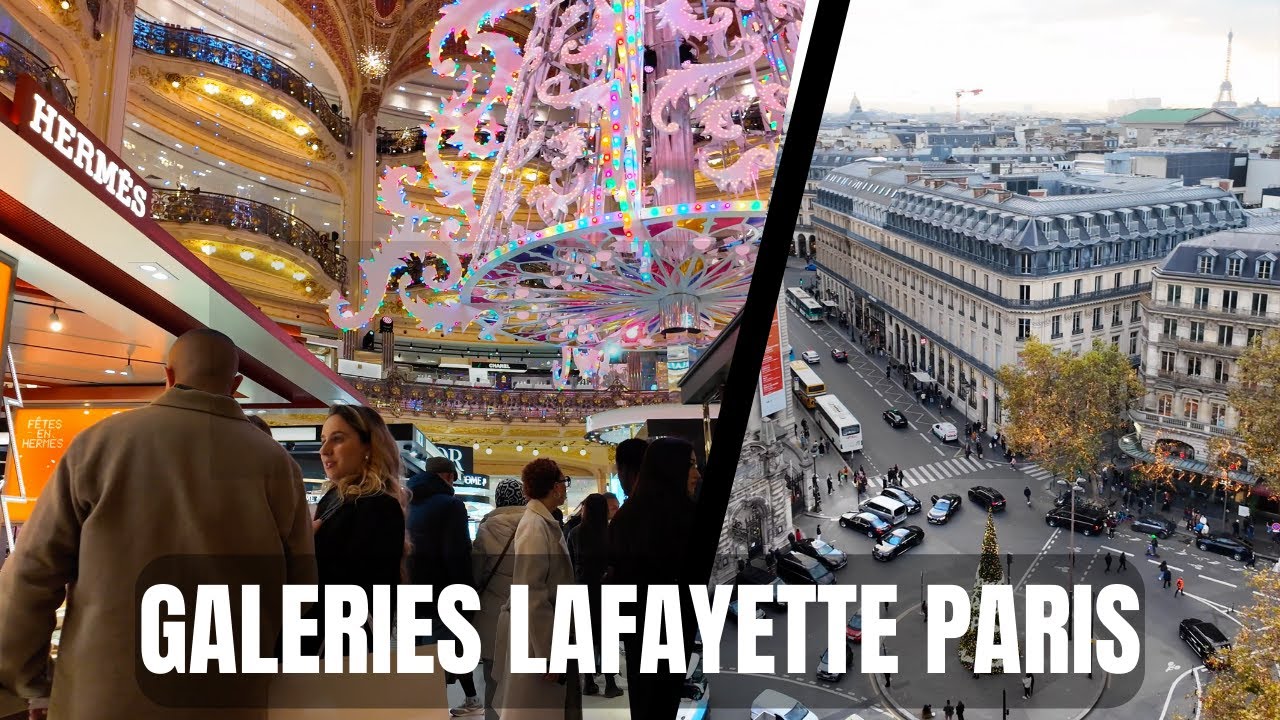 Galeries Lafayette Haussmann Tour with Rooftop View | Paris Shopping ...