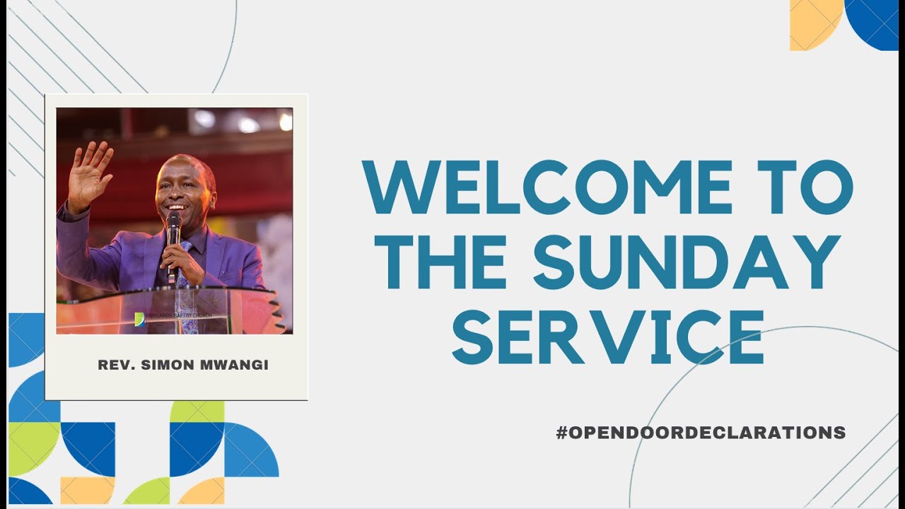 Open Door Design, 31st March 2024; Welcome to our 2nd Service - YouTube