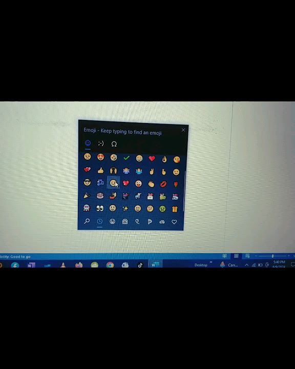HOW TO OPEN EMOJI KEYBOARD ON WINDOWS - YouTube
