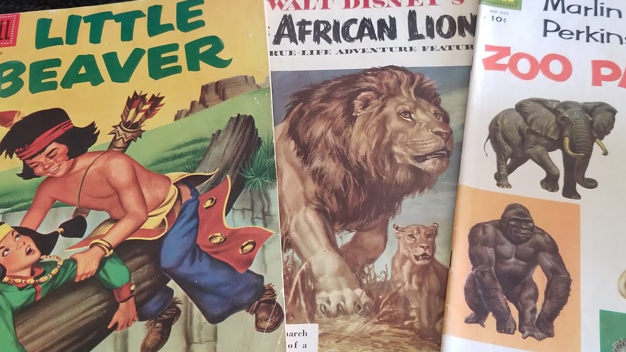 Dell Four Color Comics 1953-55 - YouTube