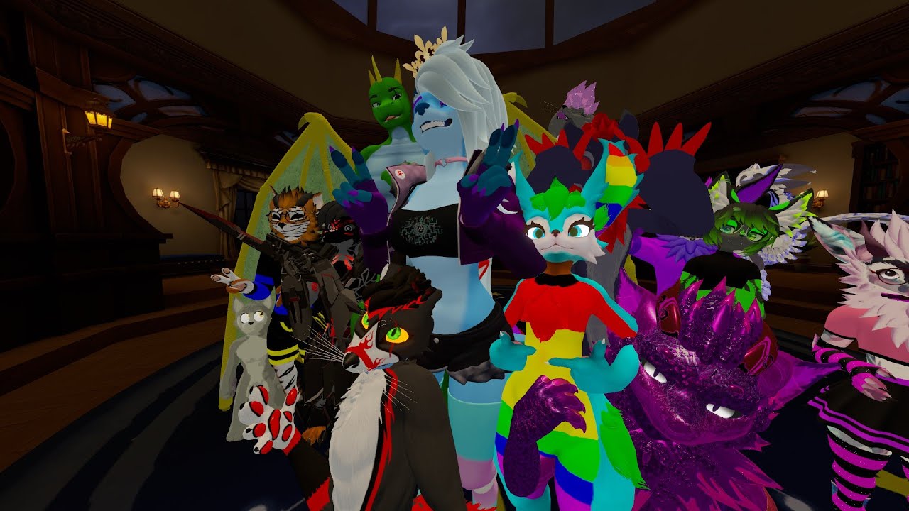 Furry's in VRC Stream! - YouTube