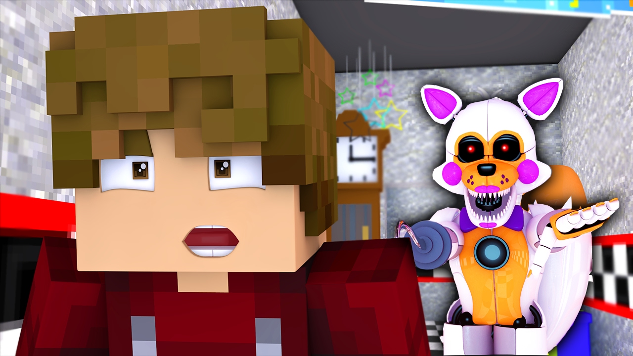 FIVE NIGHTS AT FREDDY'S - LOLBIT ATTACKS HUMANS! (Minecraft Roleplay ...