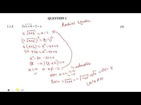 Mathematics P1/ Grade 12/ Graphs and Functions - YouTube