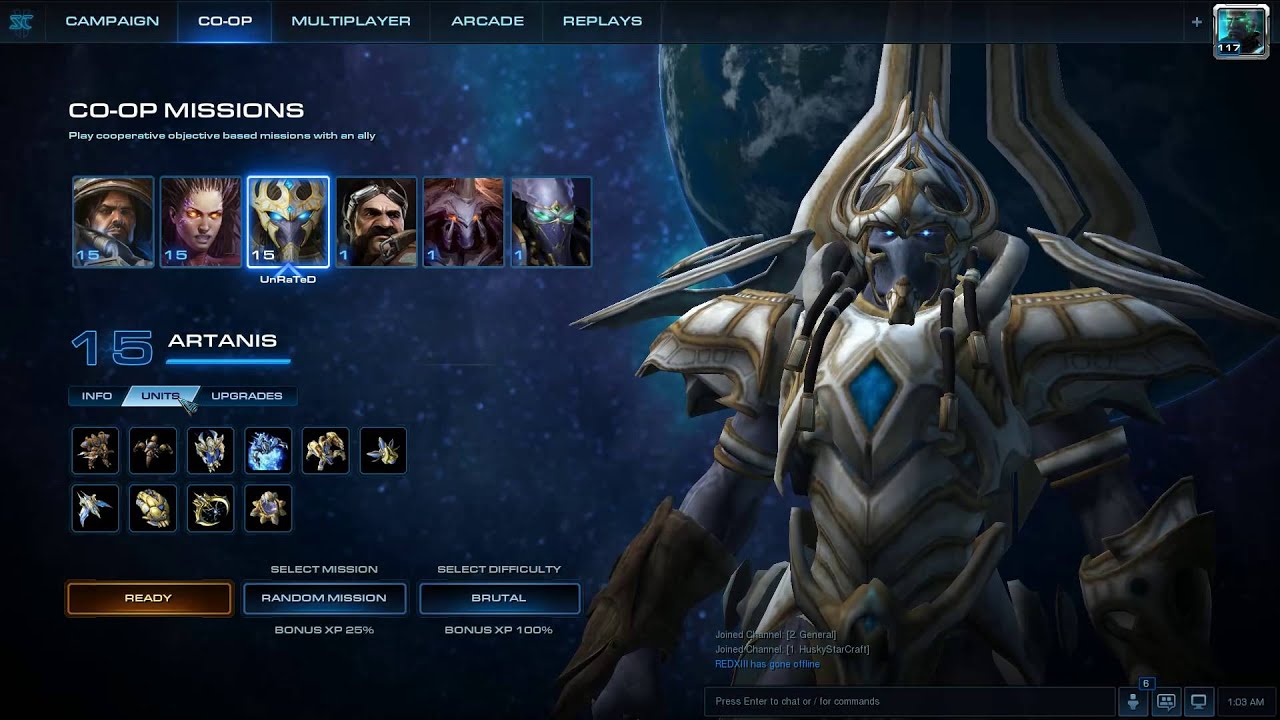 Artanis Starcraft 2
