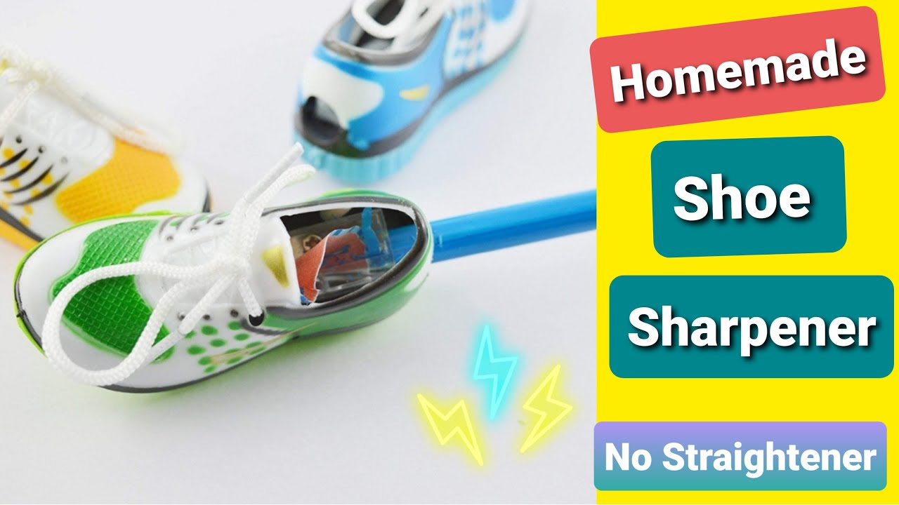 DIY Shoe Sharpener / How to make shoe shape sharpener at home / DIY ...