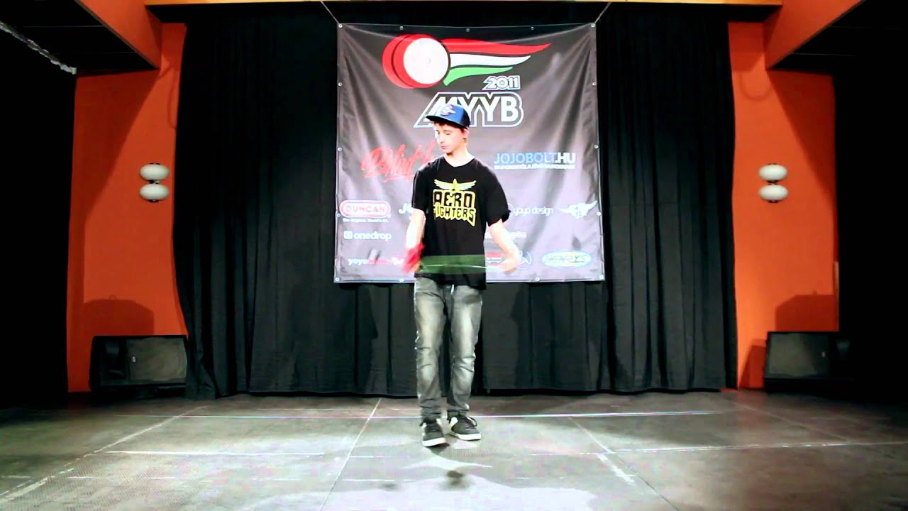 Kádas Péter - Magyar Yo-Yo Bajnokság 2011 - Haladó - 3.hely - YouTube