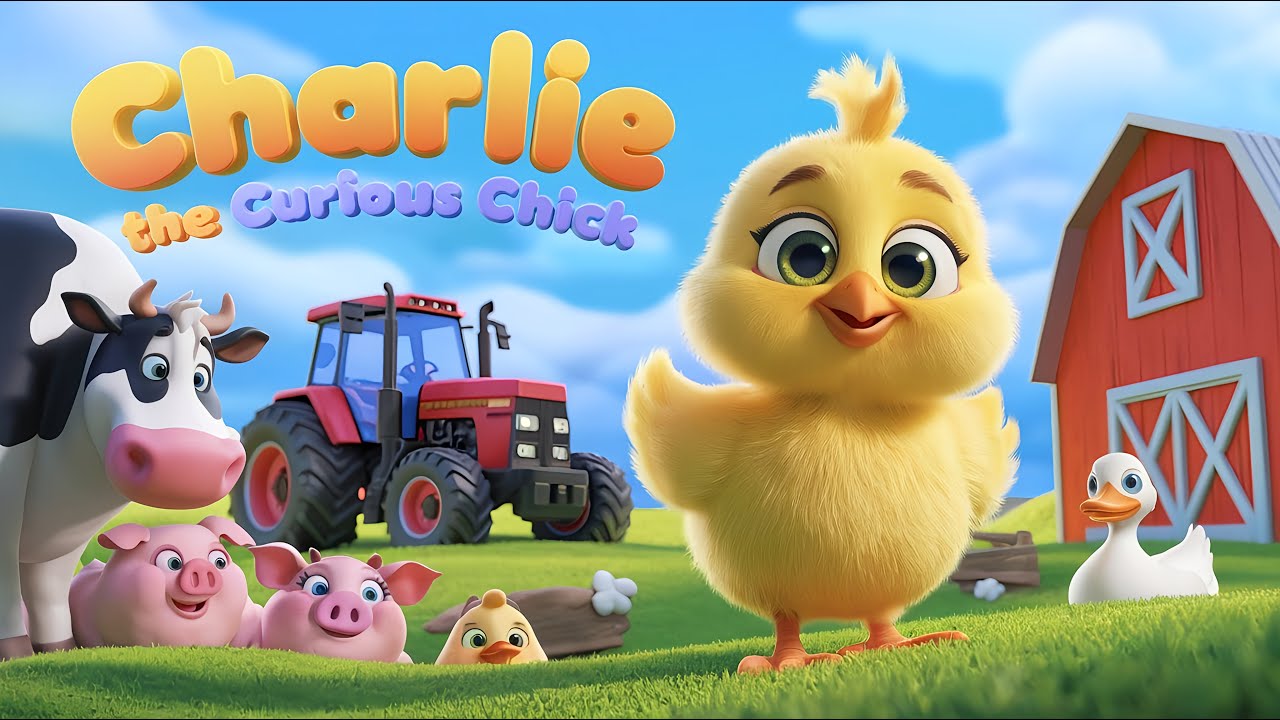 Charlie the Curious Chick: Fun Farm Adventure Bedtime Story for Kids ...