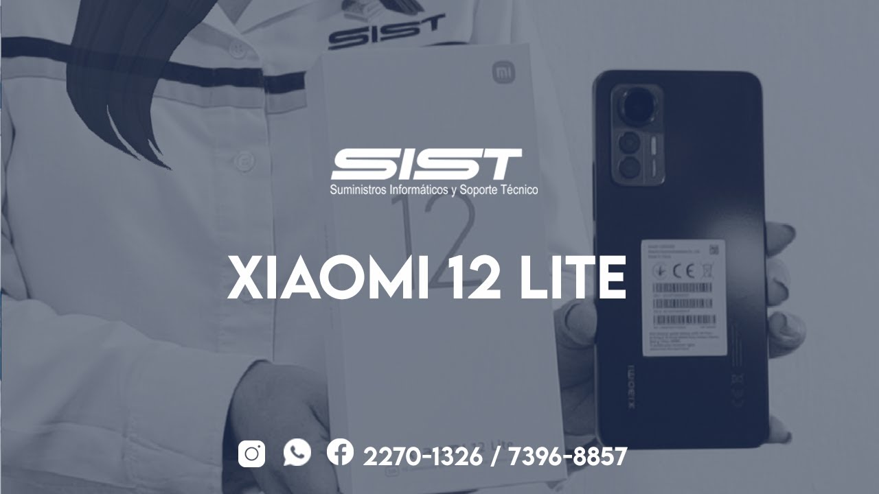 UNBOXING XIAOMI 12 LITE 2203129G - YouTube