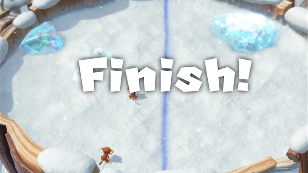 Rare Snow Brawl Tie Situation in Super Mario Party: Jamboree - YouTube