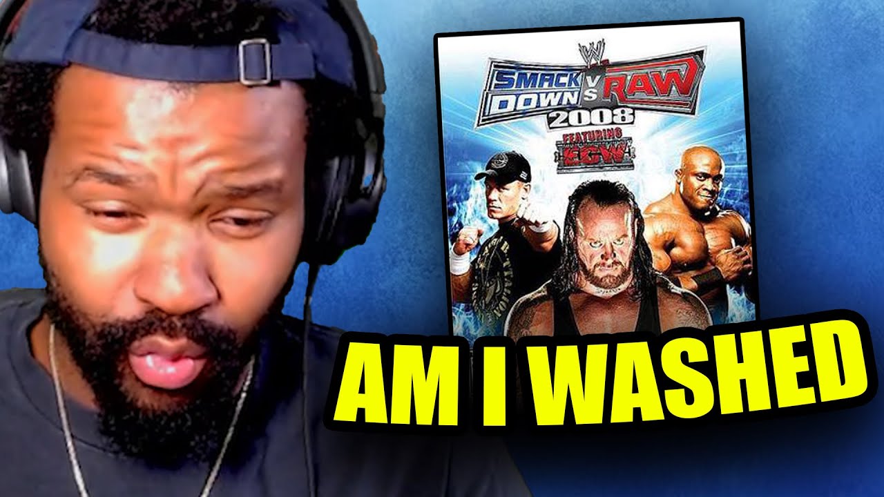 A DAY ON SMACKDOWN VS RAW 2008 | Funny Moments - YouTube