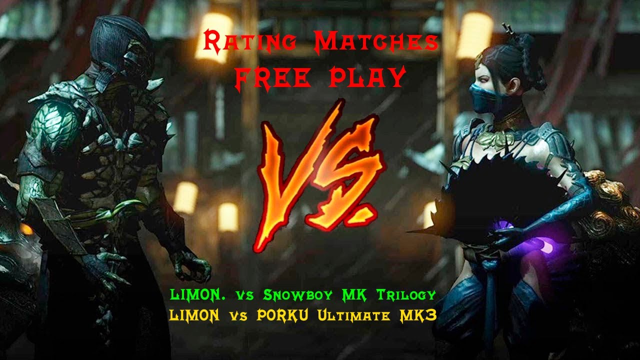 UMK3-MKT Rating Matches. FREE PLAY. - YouTube