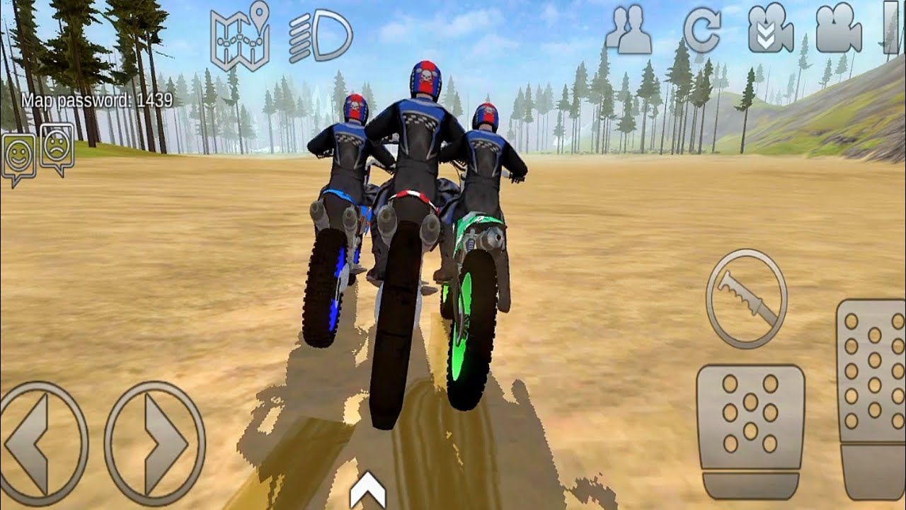 Offroad 3D Motorbike Race Video #3 Motorcycle Rider Full Speed Driving ...