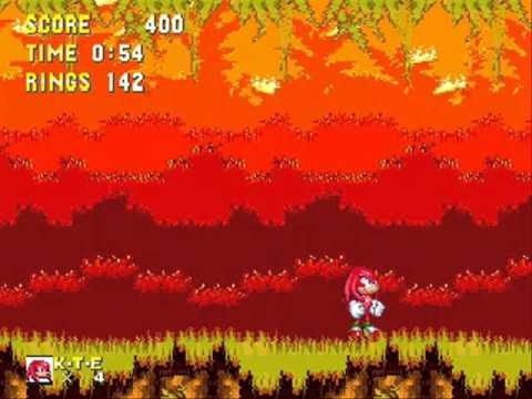 Sonic 3 & Knuckles: Angel Island 1 - Knuckles - Score Attack (65700 ...