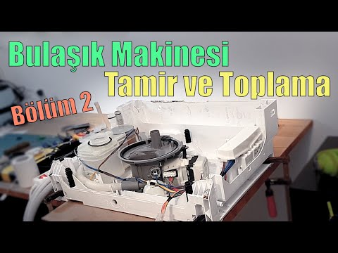 Beyaz Eşya Tamir Eğitimi. Sökülmüş Cihazın Geri Toplanması. Siemens Bulaşık Makinesi Tamiri. Bölüm 2