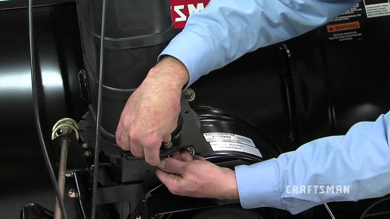 Assembling the Discharge Chute - YouTube