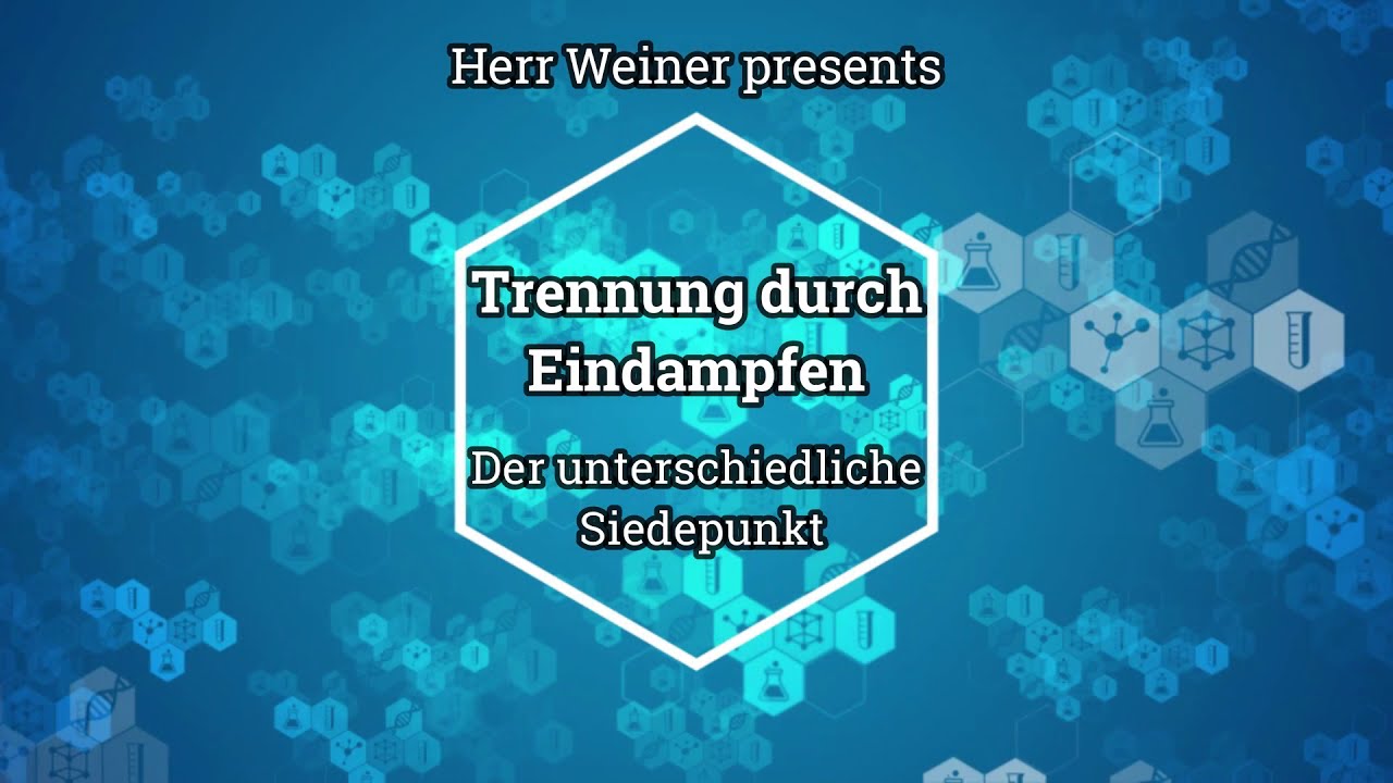 Das Eindampfen - YouTube