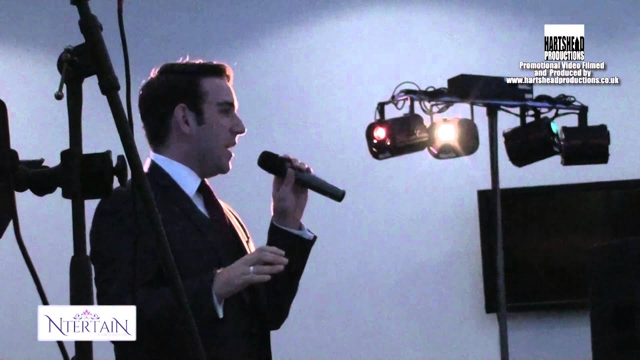 John Norcott Cry Me A river Ntertain Wedding Showcase - YouTube