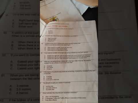 How to pass your learners License at Natis.