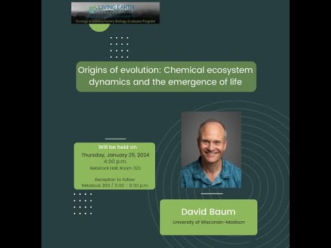 Dr. David Baum - January 25th, 2024 - YouTube